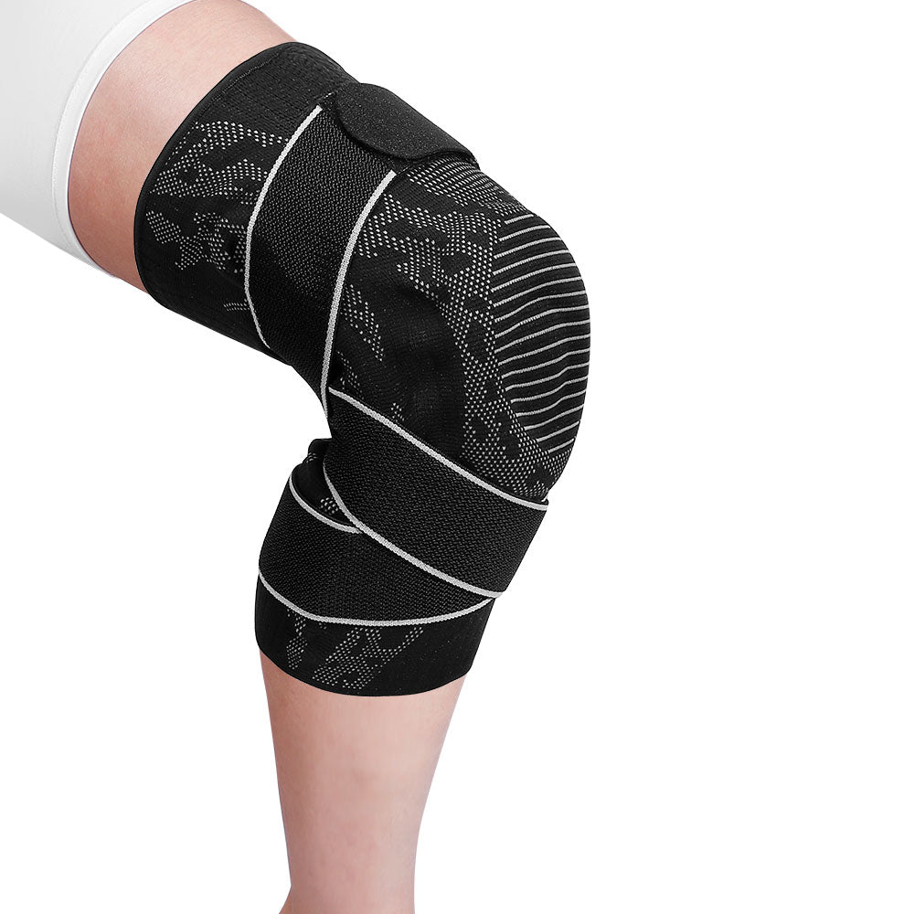Basketball Knee Brace with Spring Support and Silicone Pad – Fivali