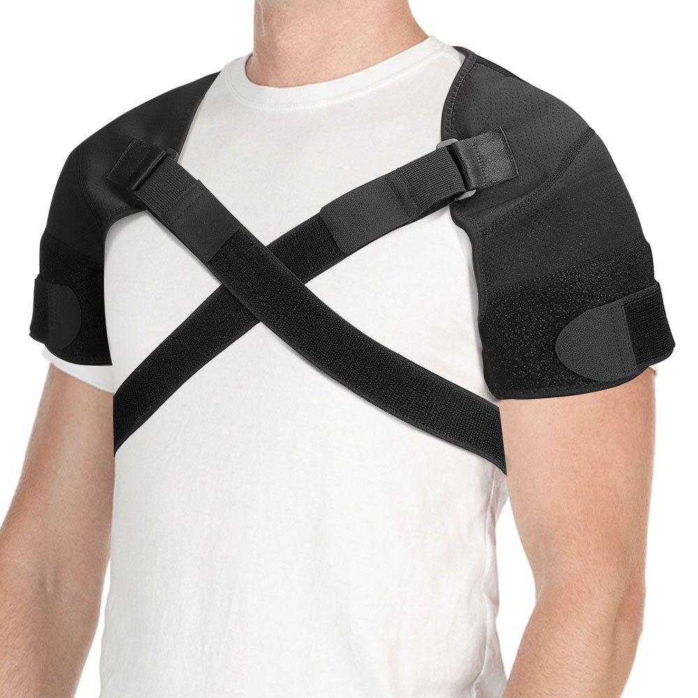 Compression Shoulder Brace for Fitness Breathable and Flexible-Fivali