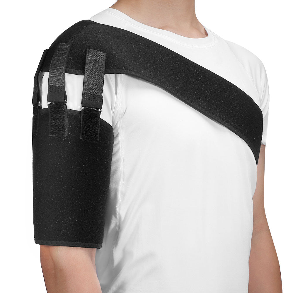 Rotator Cuff Brace with Multiple Fixed Straps Provide Compression-Fivali