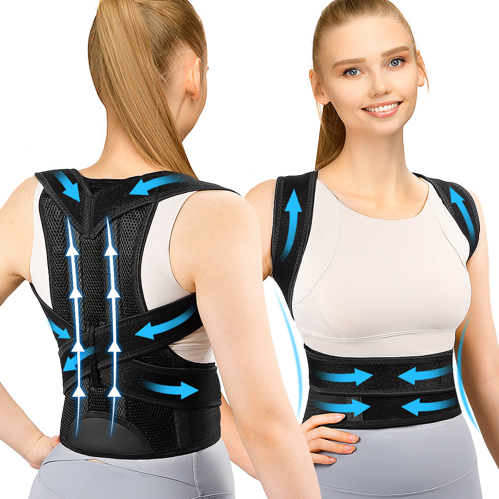 Fivali Back Brace Posture Corrector Shoulder Straightener for Men Women