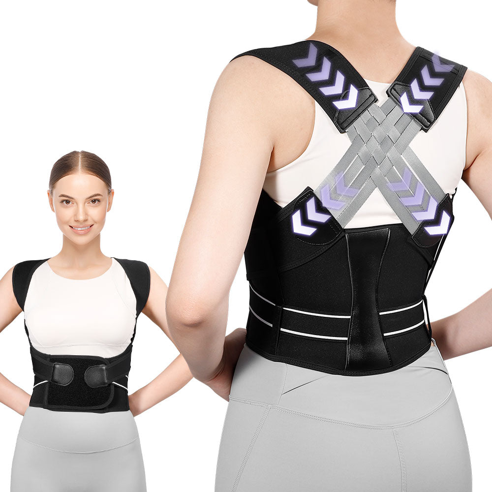 Full Back Brace for Back Straighten and Posture Correction – Fivali