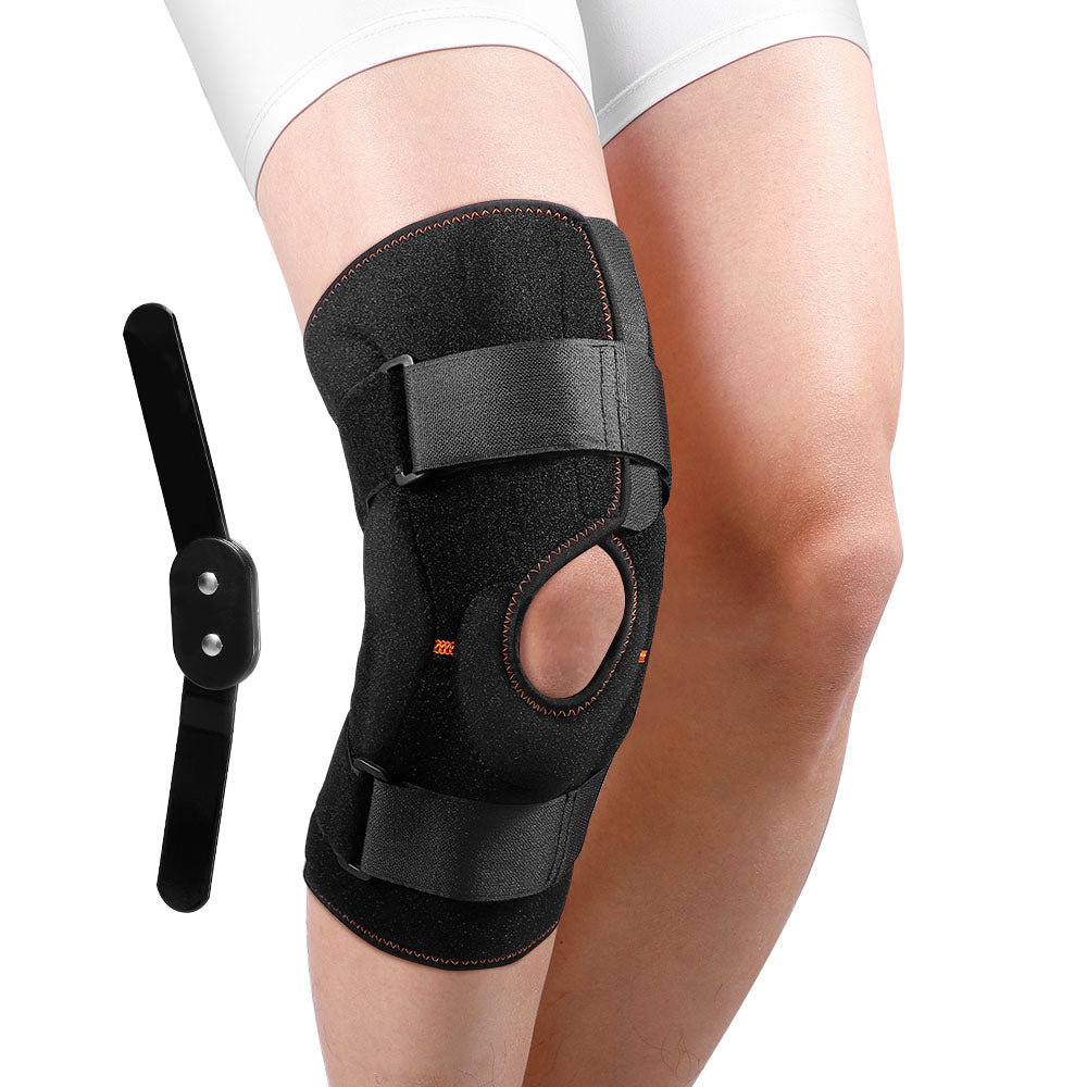 Hinge Knee Brace for Outdoor Sports Open-Patella – Fivali