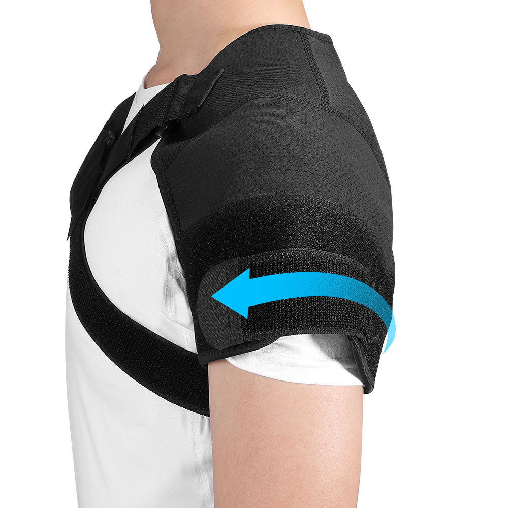 Compression Shoulder Brace for Fitness Breathable and Flexible-Fivali