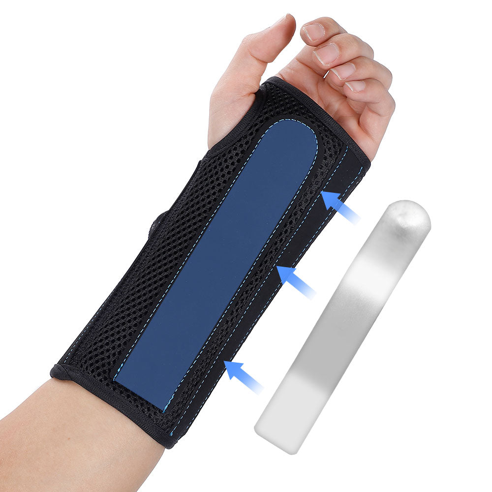 Sprained Wrist Brace with Adjustable Rotating Button for Stability - Fivali