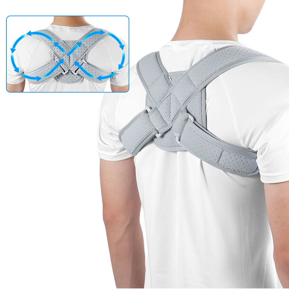 Upper Back Brace & Upper Back Pain Support for Posture - Fivali