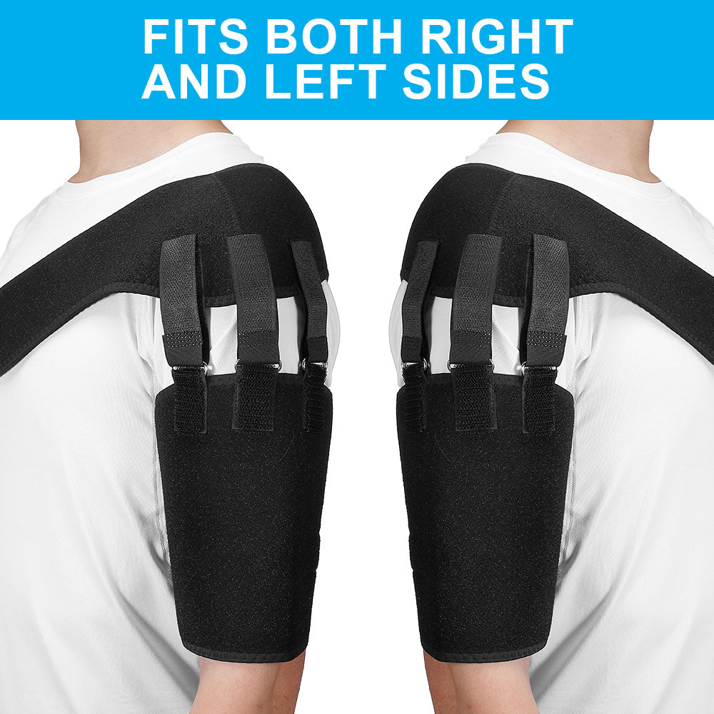 Rotator Cuff Brace with Multiple Fixed Straps Provide Compression-Fivali