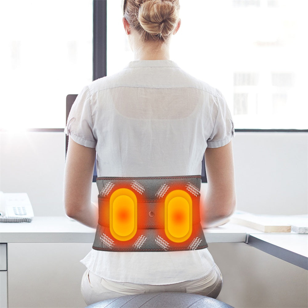 Lower Back Brace with Infrared Heating Provide Back Pain Relief - Fivali