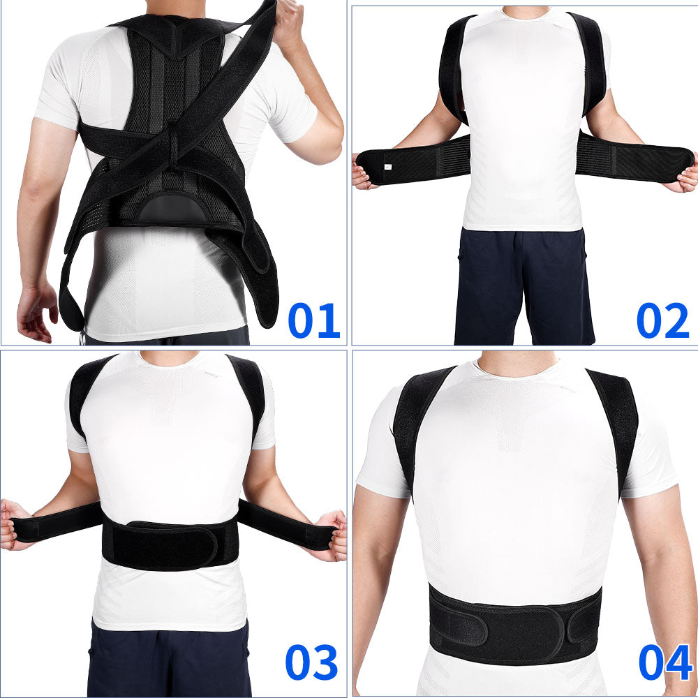 Back Brace Support Improve Posture and Prevent Hunchback - Fivali